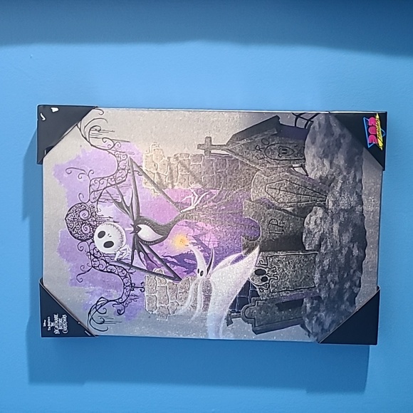 Disney | Art | Disney Nightmare Before Christmas Wall Art | Poshmark